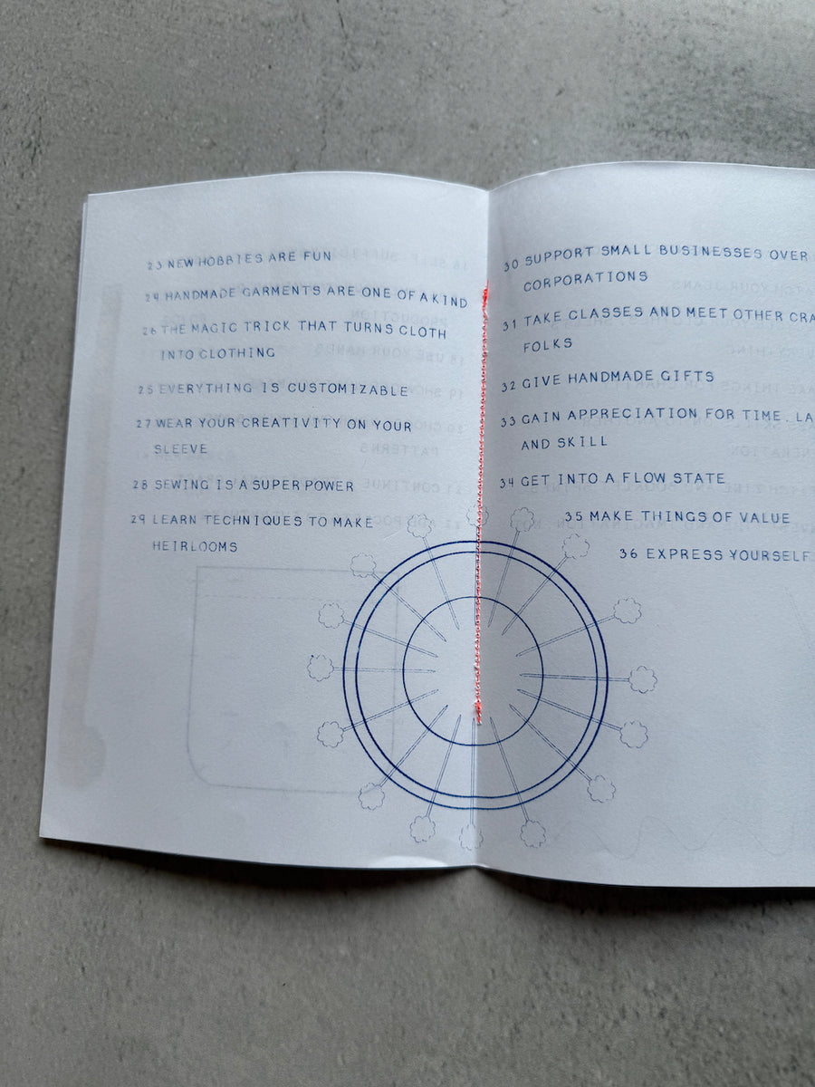 50 Reasons to Sew Zine – 100actsofsewing